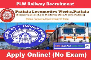 PLW Railway Recruitment 2026 Patiala Locomotive Works Apprentice ...