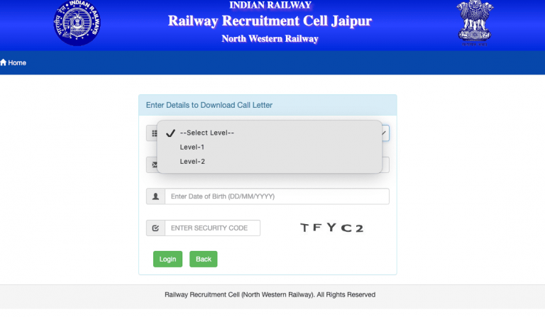 North Western Railway Level 1 2 Admit Card 2023 Download Link Check north-western-railway-level-1-2-admit-card-2023-download-link-check